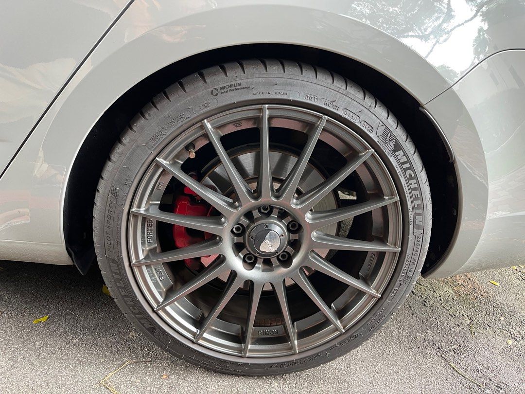 Konig rennform 18x8j, 5x112, et45, Car Accessories, Tyres & Rims on ...