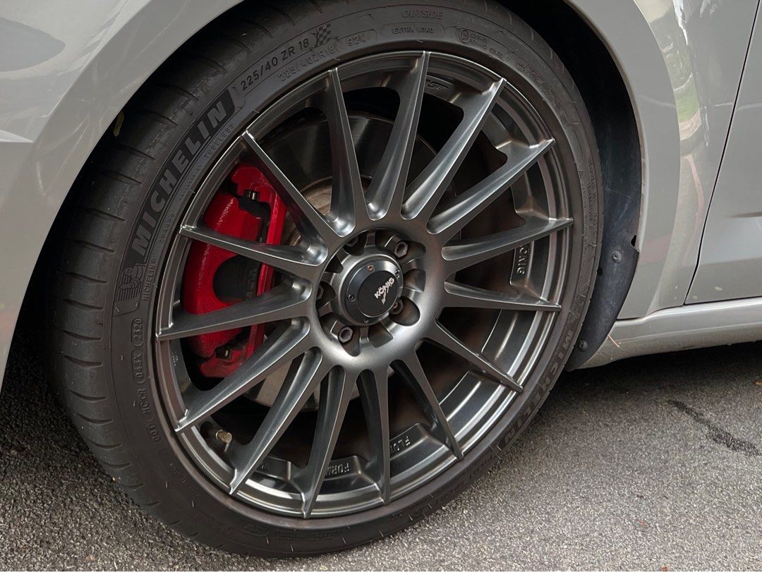 Konig rennform 18x8j, 5x112, et45, Car Accessories, Tyres & Rims on ...