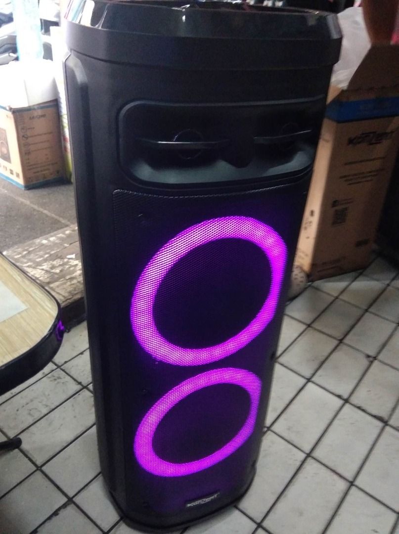 Konzert Original Kontempo 10 Portable Party Speaker with Bluetooth, FM ...