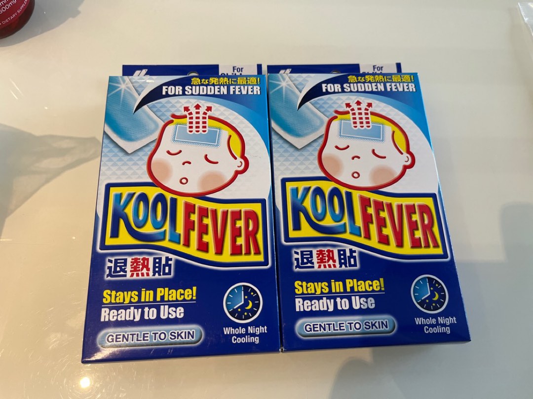 Kool Fever patch for kids, Health & Nutrition, Medical Supplies & Tools ...
