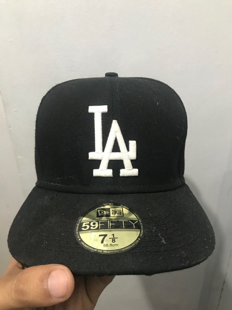 LA Dodgers Fitted Rep Cap, Men's Fashion, Watches & Accessories, Caps ...