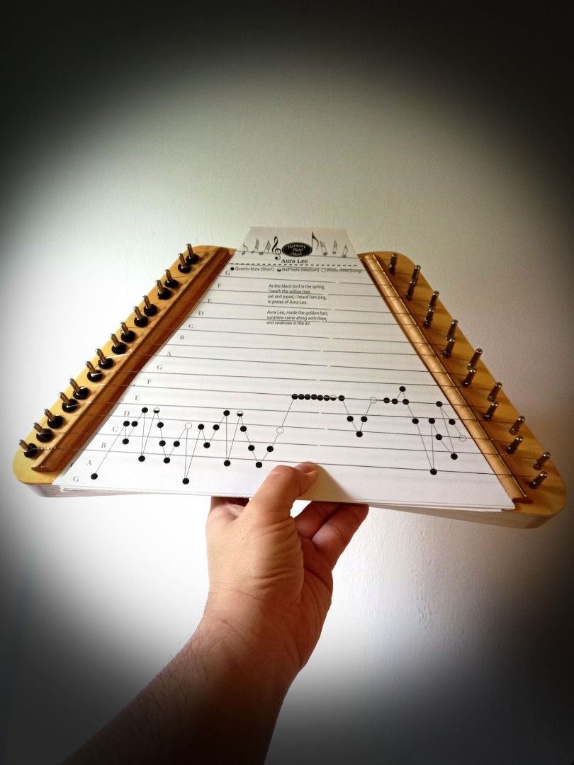 Lap Harp, Hobbies & Toys, Music & Media, Musical Instruments on Carousell