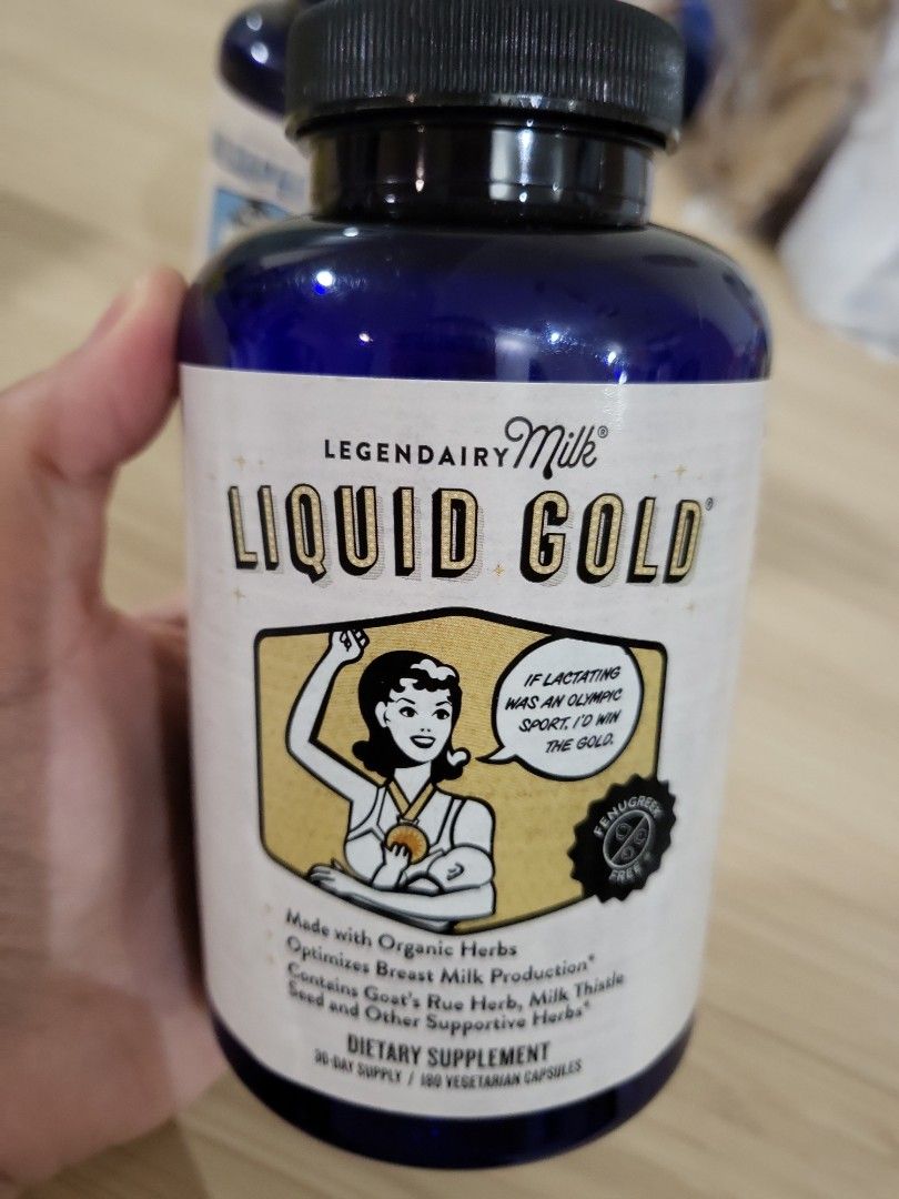 Legendairy Milk Liquid Gold (180 Capsule FULL SIZE version), Babies ...