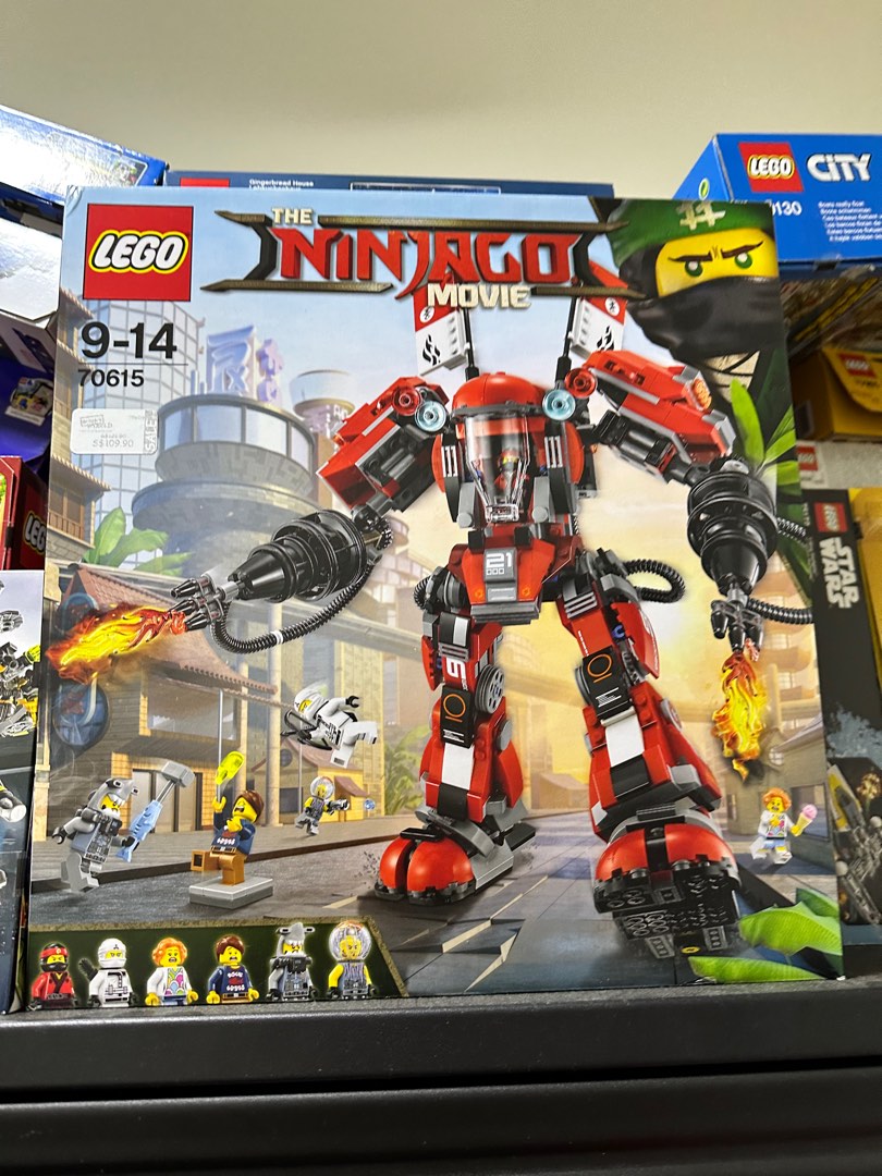 Lego 70615 Fire Mech, Hobbies & Toys, Toys & Games on Carousell