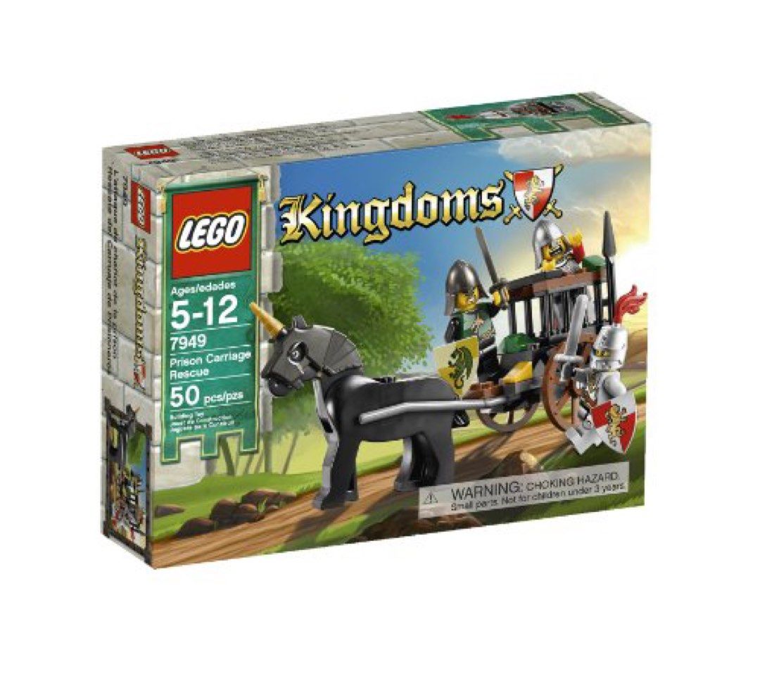LEGO Kingdoms Prison Carriage Rescue 7949, Hobbies & Toys, Toys & Games ...