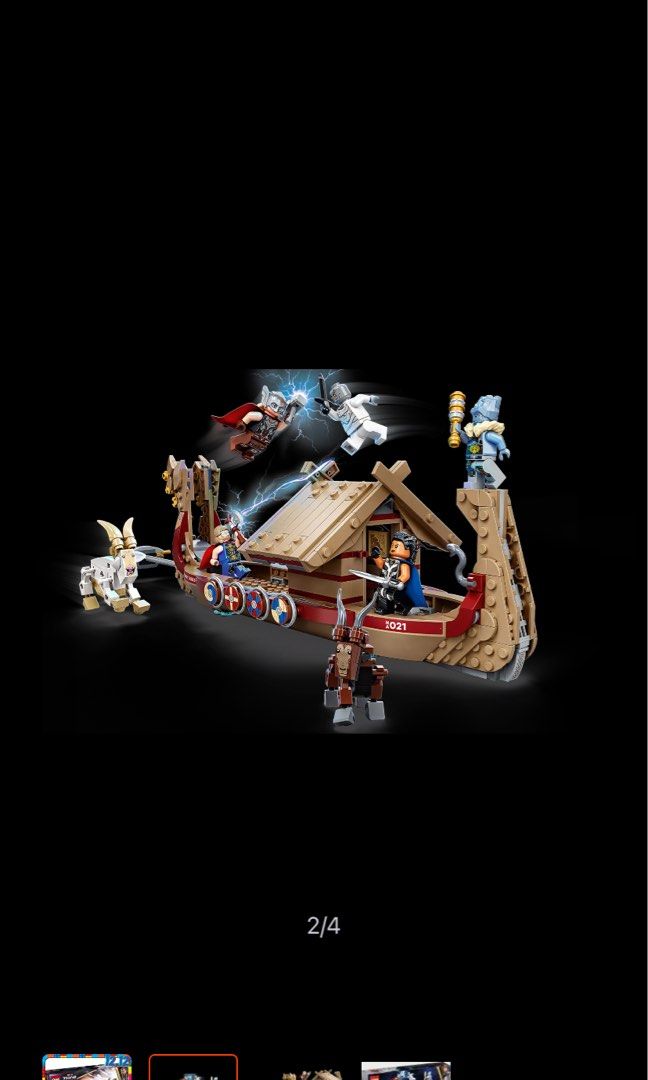 Lego Marvel Thor The Goat Bot, Hobbies & Toys, Toys & Games on Carousell