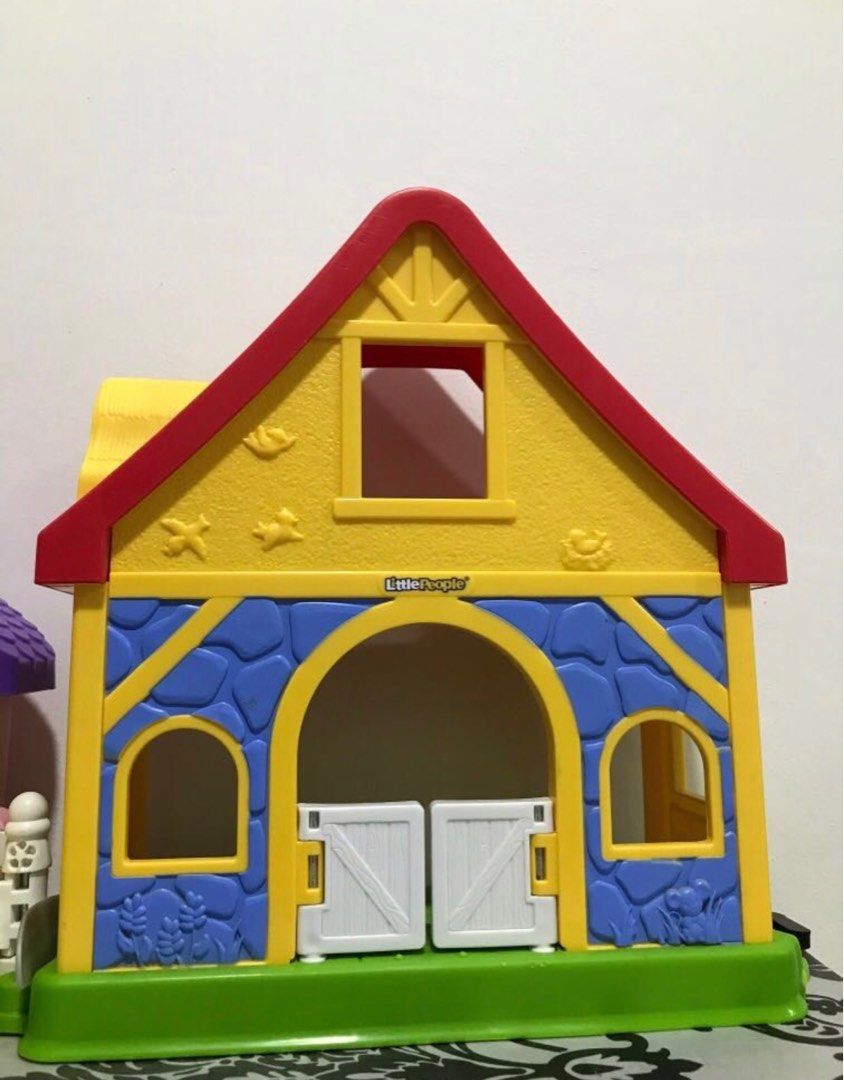 Little People Farm House Function, Hobbies & Toys, Toys & Games on ...