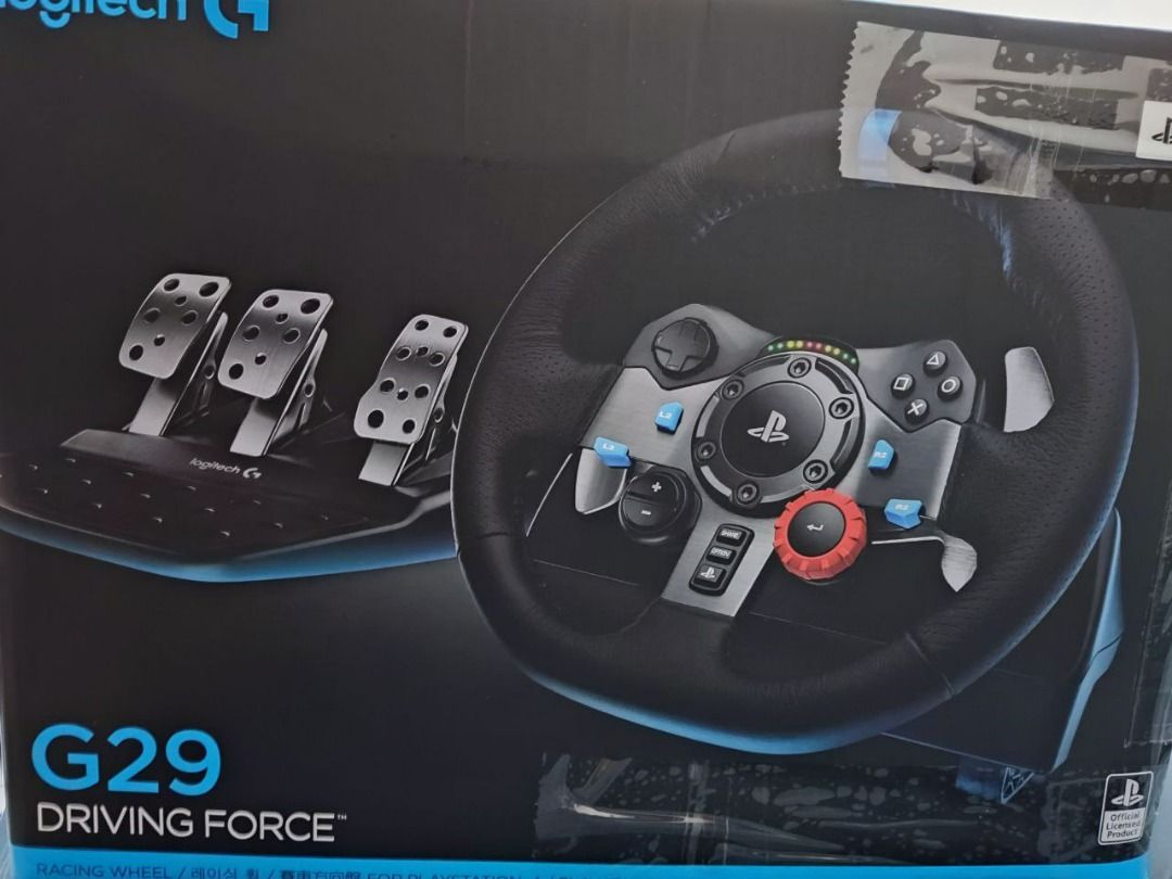 Logitech G29 Driving Force Racing Wheel with Shifter for PS4, PS3 and ...