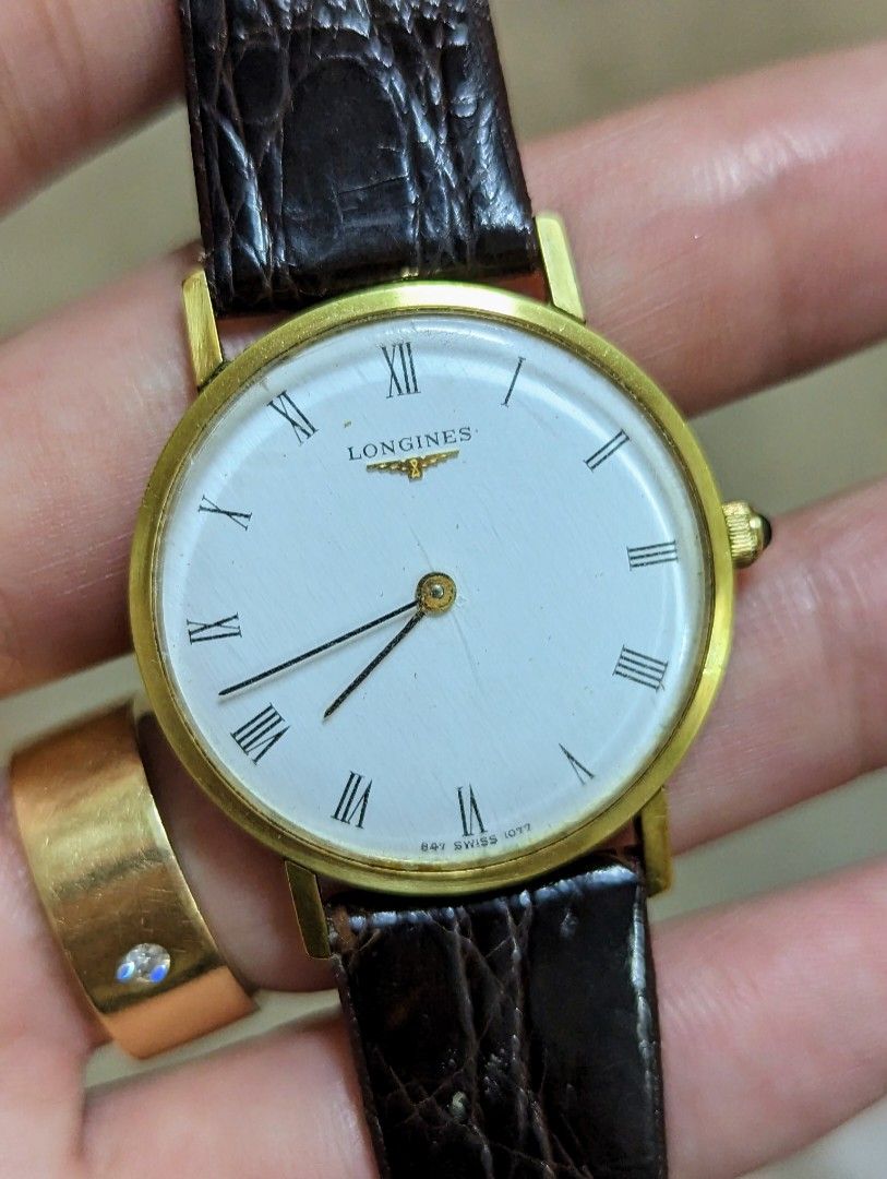 LONGINES MANUAL WINDING WATCH, Luxury, Watches on Carousell