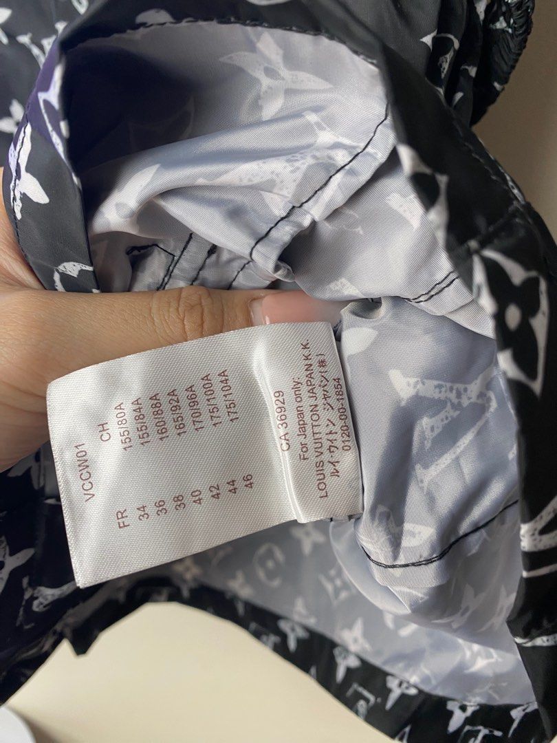 LOUIS VUITTON MONOGRAM WIND BREAKER, Luxury, Apparel on Carousell