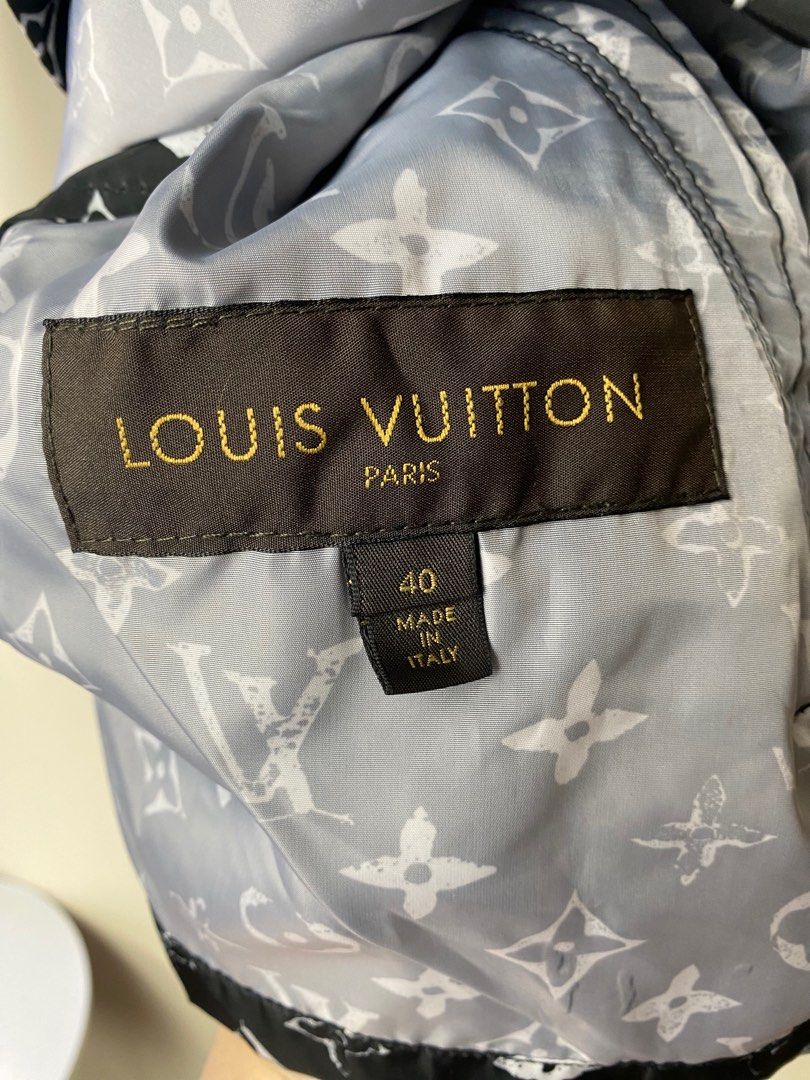 LOUIS VUITTON MONOGRAM WIND BREAKER, Luxury, Apparel on Carousell