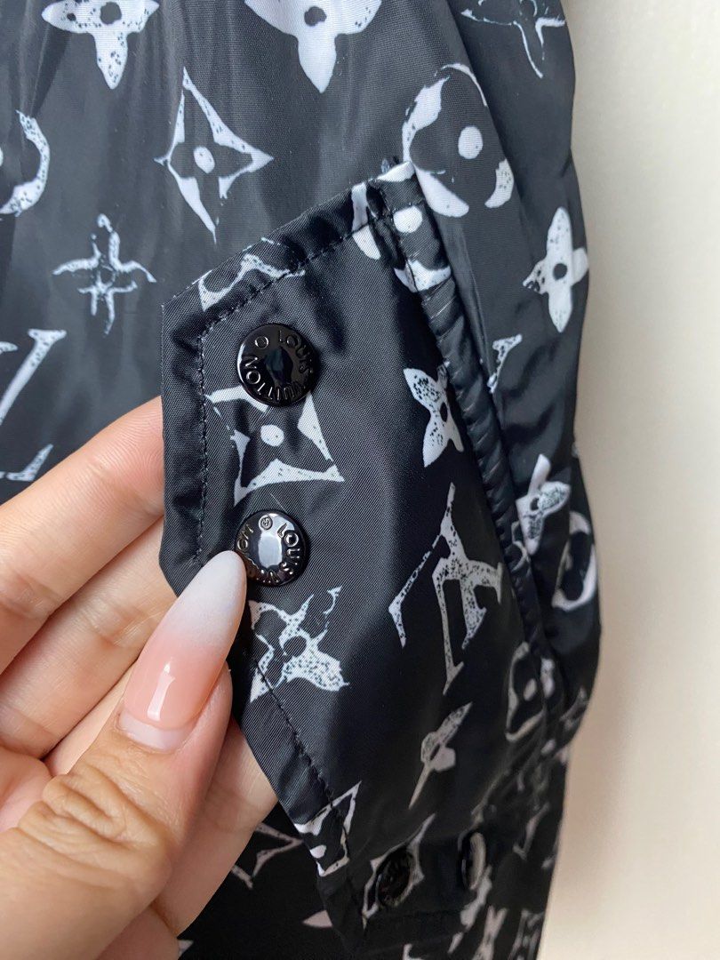 LOUIS VUITTON MONOGRAM WIND BREAKER, Luxury, Apparel on Carousell