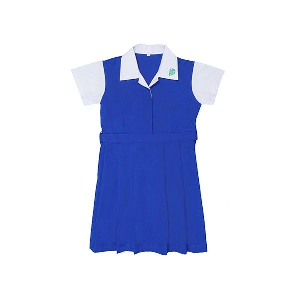 Maha bodhi girl pinafore uniform, Babies & Kids, Babies & Kids Fashion ...