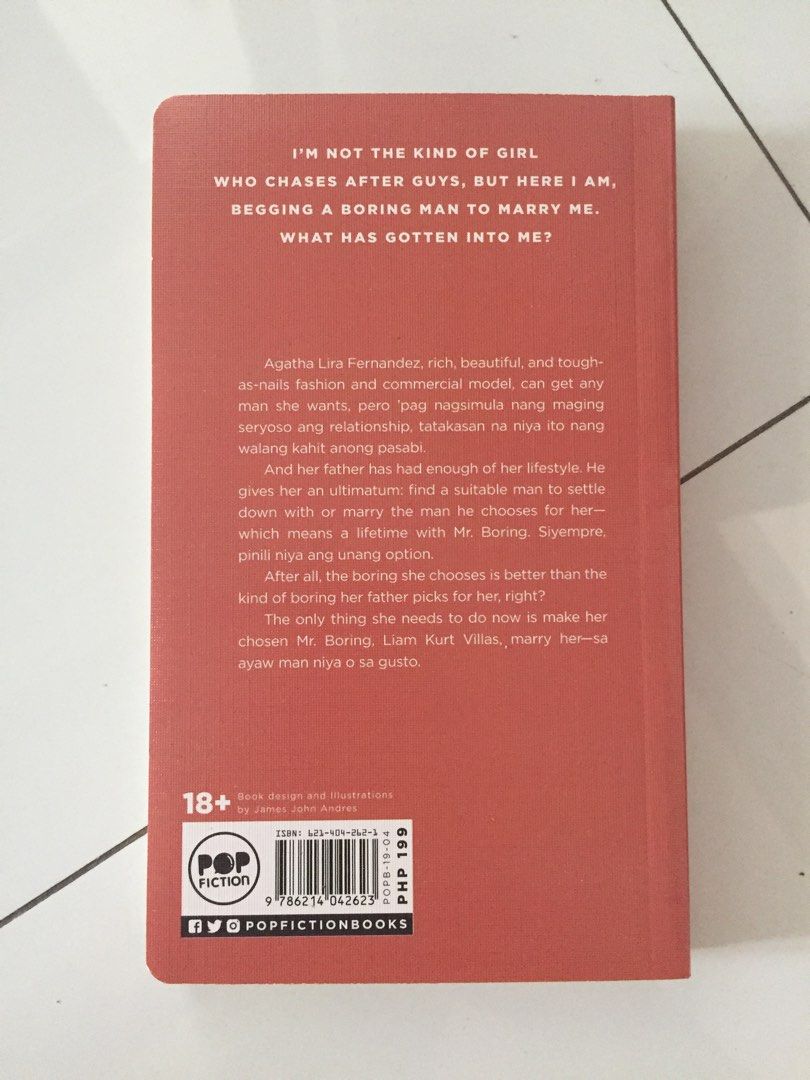 Marrying Mr. Boring (MMB) Pop Fiction, Hobbies & Toys, Books ...