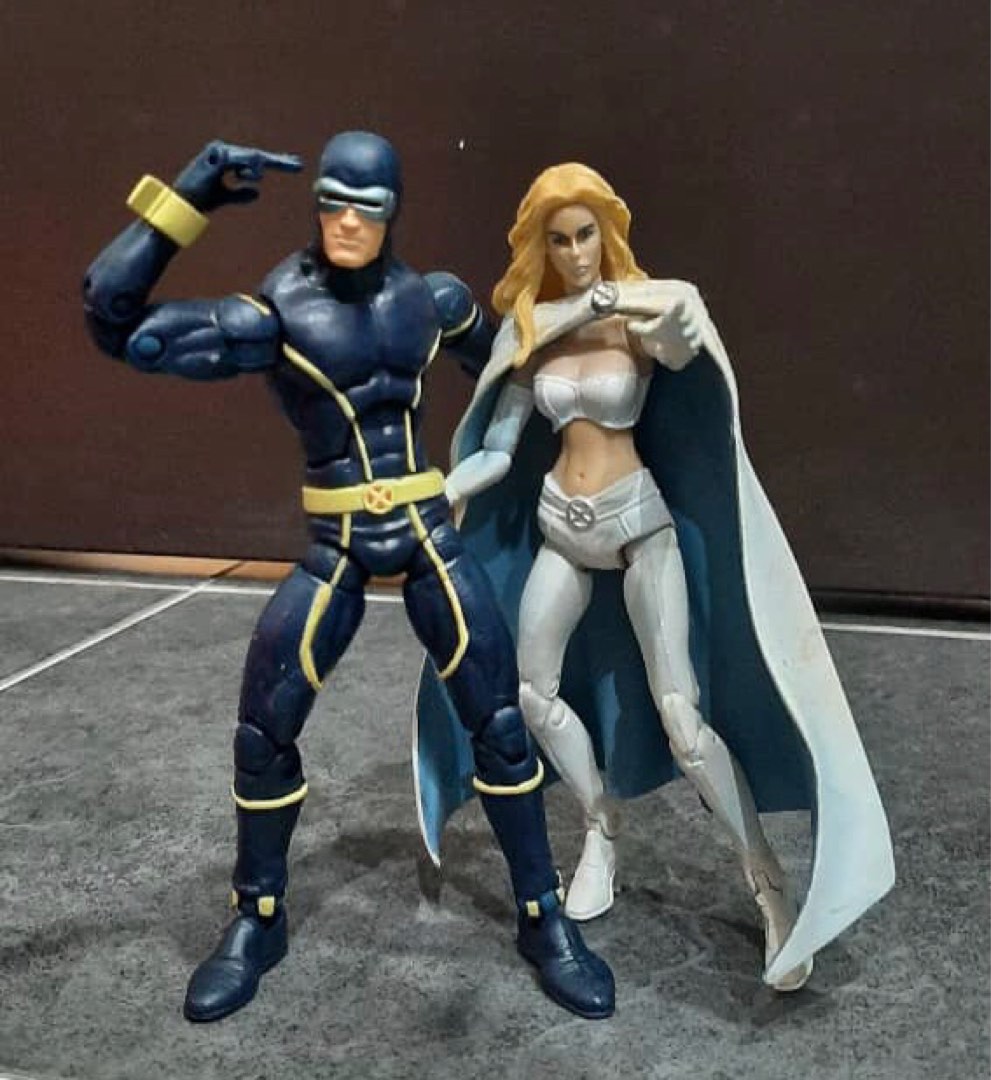 Marvel Legends Astonishing X-Men Cyclops Scott Summers and Emma Frost ...