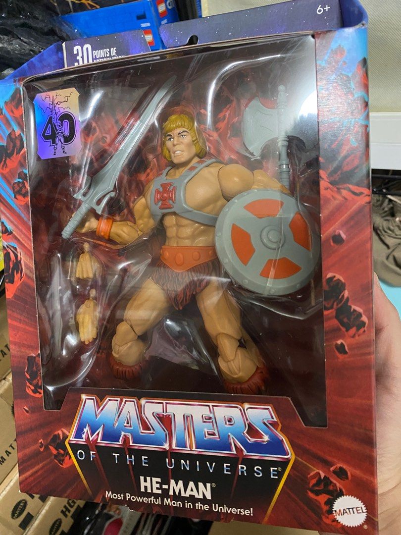 Masters Of The Universe He-Man 40th Anniversary Masterverse Sealed ...