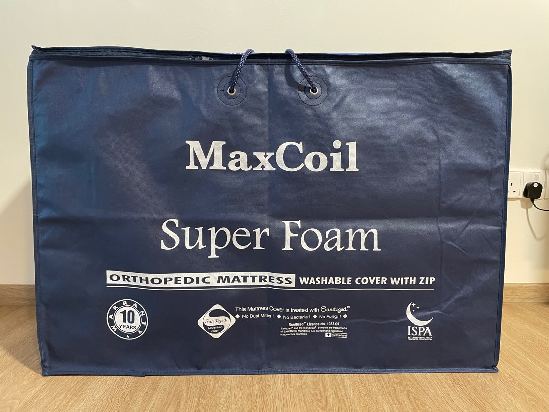 Maxcoil Super Foam Orthopedic Mattress, Furniture & Home Living ...