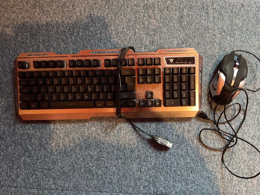 Mechanical keyboard and mouse white switch, Computers & Tech, Parts ...