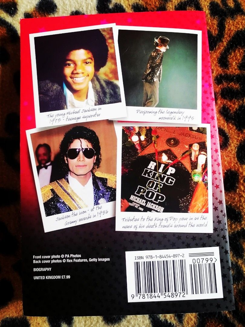 Michael Jackson King of Pop 1958 - 2009 Book Michael Jackson Book ...
