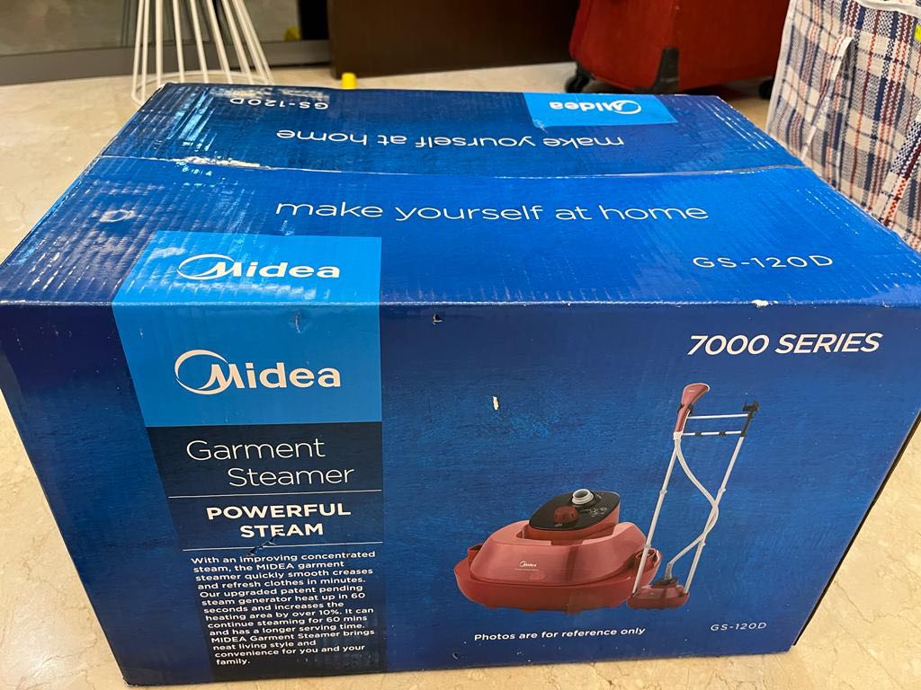 Midea Iron Steamer, TV & Home Appliances, Irons & Steamers on Carousell