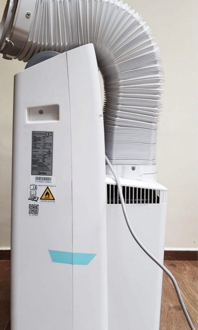 MIDEA Portable Roller Aircon - *Includes hose & kit, TV & Home ...