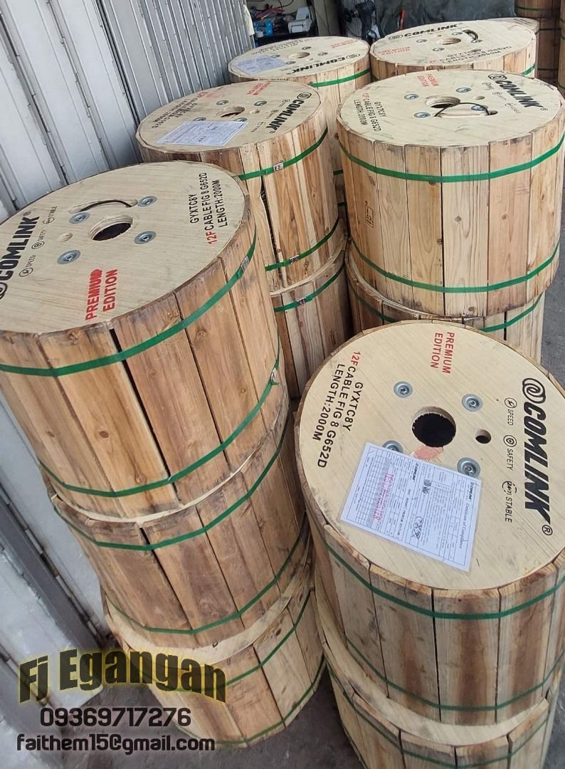 Mini figure 8 & Figure 8 Fiber Optic Cable, Computers & Tech, Parts ...