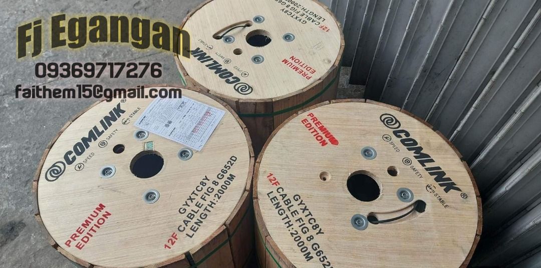 Mini figure 8 & Figure 8 Fiber Optic Cable, Computers & Tech, Parts ...