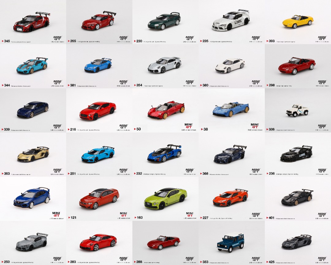 MINI GT 1/64 Assorted, Hobbies & Toys, Toys & Games on Carousell