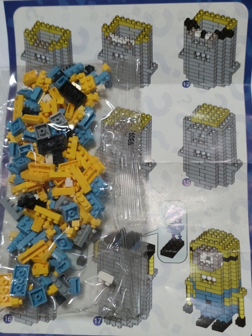 Minion nanoblock/mini lego, Hobbies & Toys, Toys & Games on Carousell