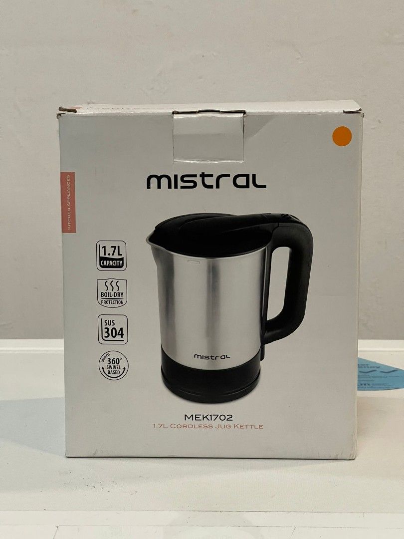 MISTRAL MEK1702 ELECTRIC KETTLE (1.7L) Display Set, TV & Home ...
