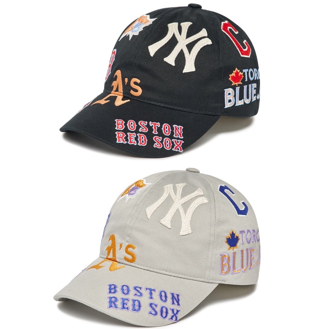 MLB Multi Logo Unstructured Ball Cap, Men's Fashion, Watches ...