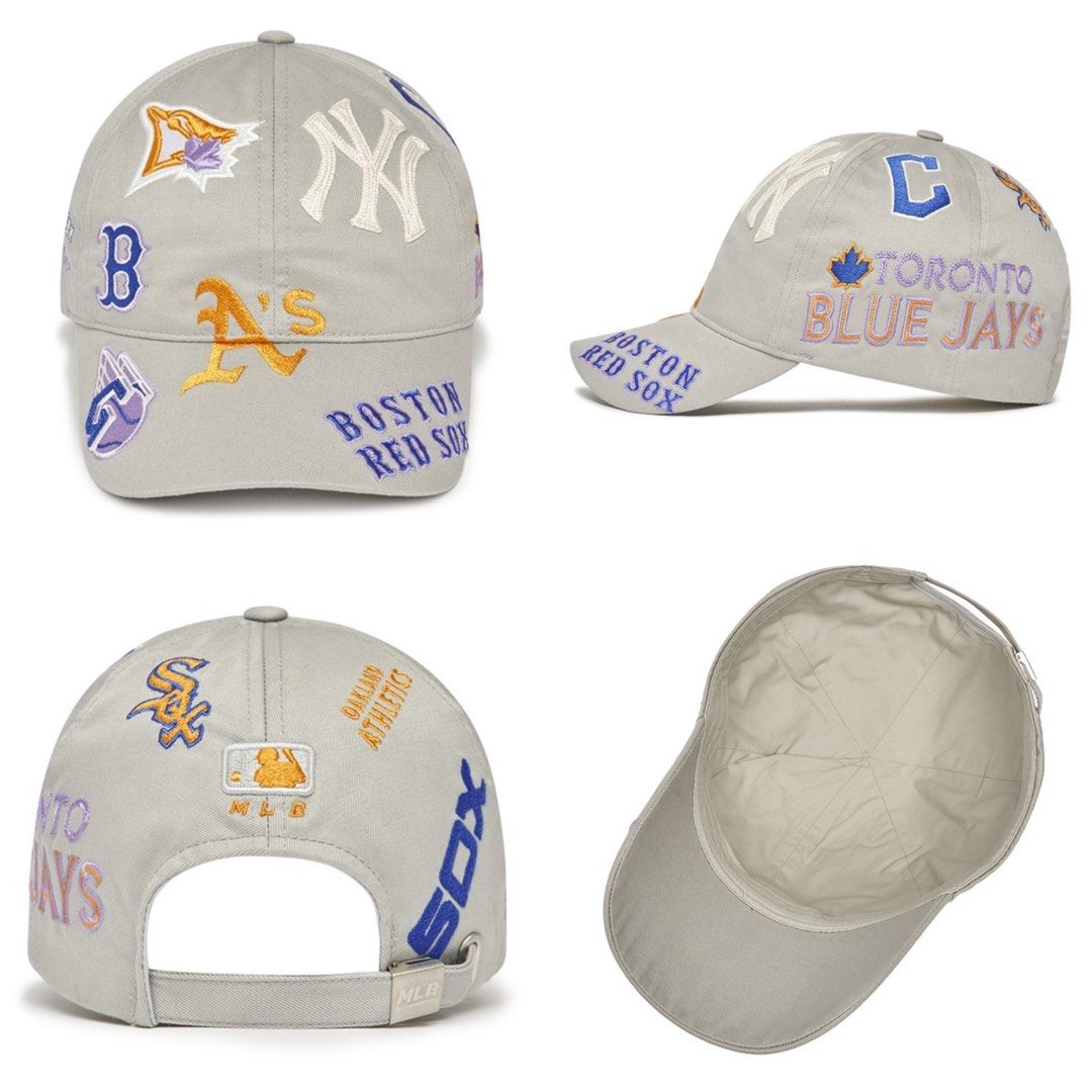 MLB Multi Logo Unstructured Ball Cap, Men's Fashion, Watches ...