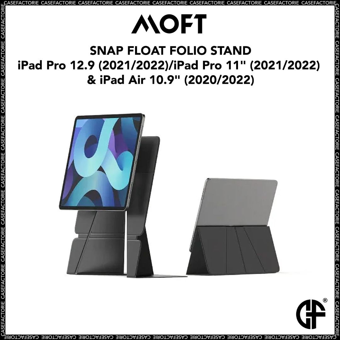 Moft Snap Float Folio Stand for iPad Pro 12.9" (2021/2022)/iPad Pro 11 ...