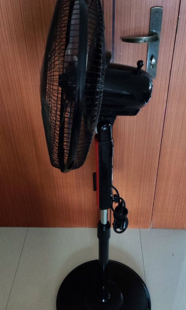 Morries 16 inch stand fan, Furniture & Home Living, Lighting & Fans ...