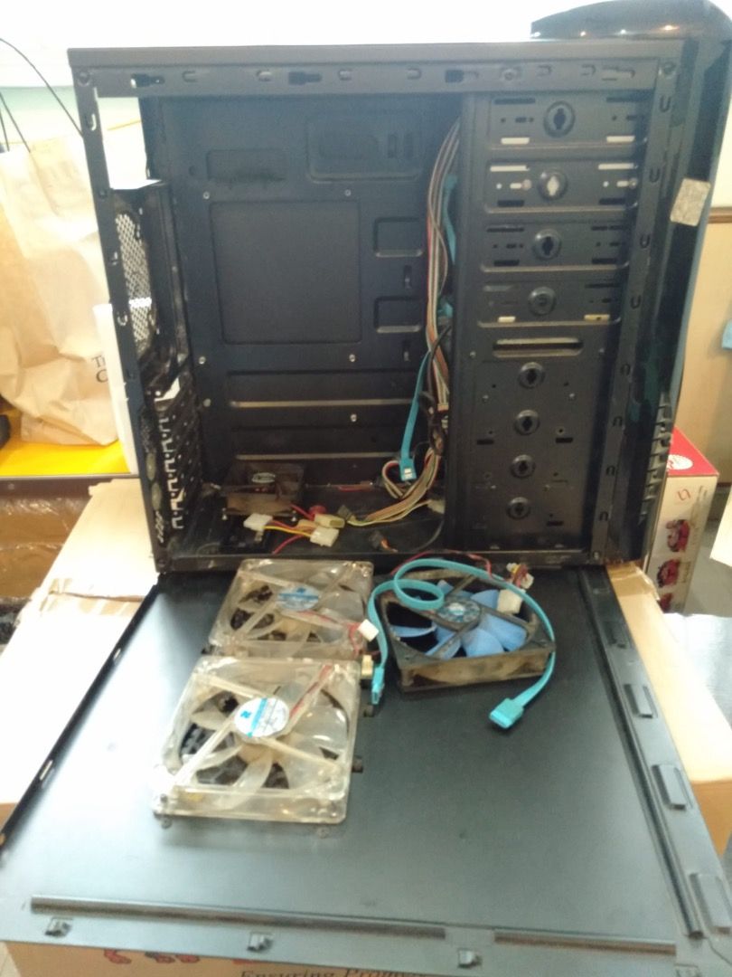 Motherboard, casing, ram, and graphics card, Computers & Tech, Desktops ...