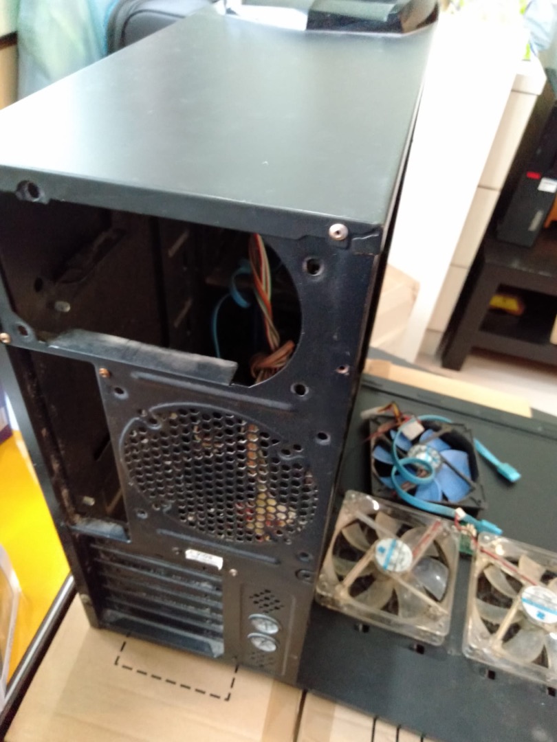 Motherboard, casing, ram, and graphics card, Computers & Tech, Desktops ...