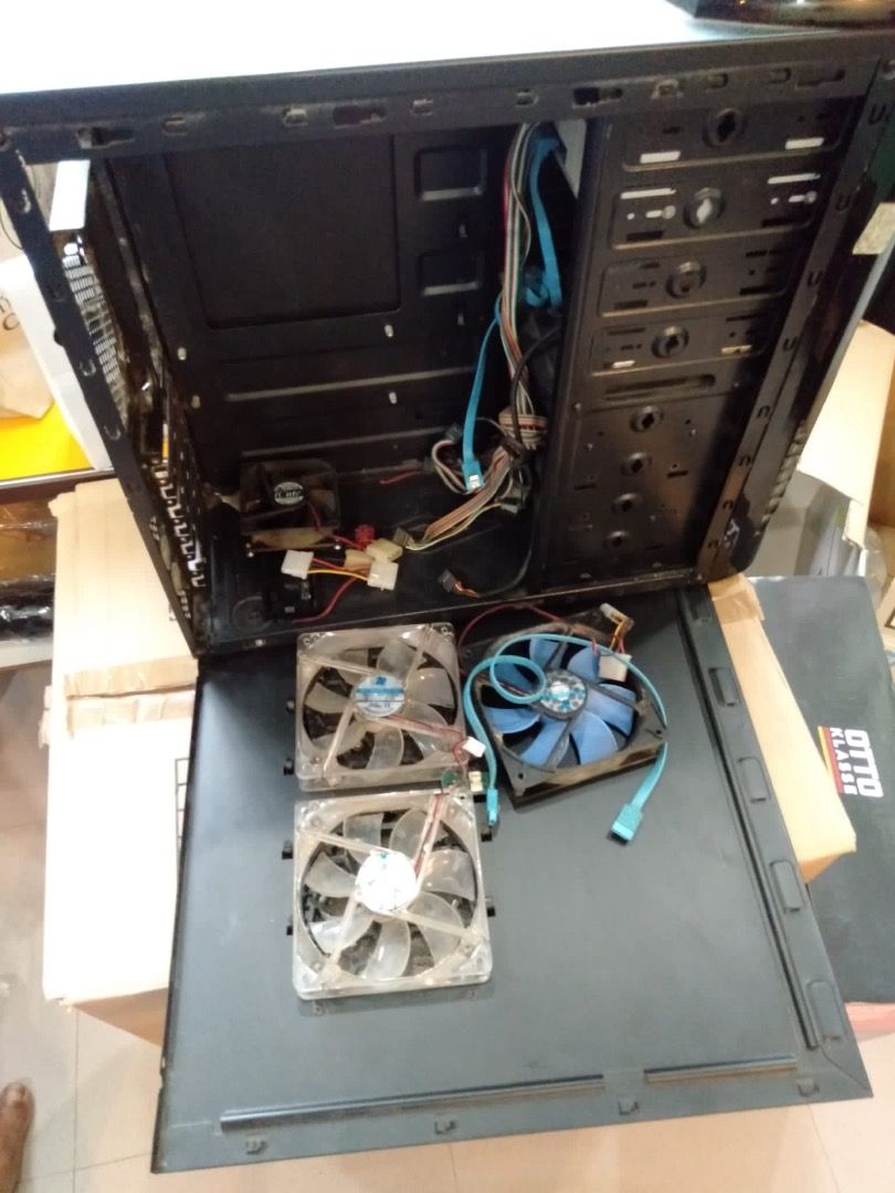 Motherboard, casing, ram, and graphics card, Computers & Tech, Desktops ...