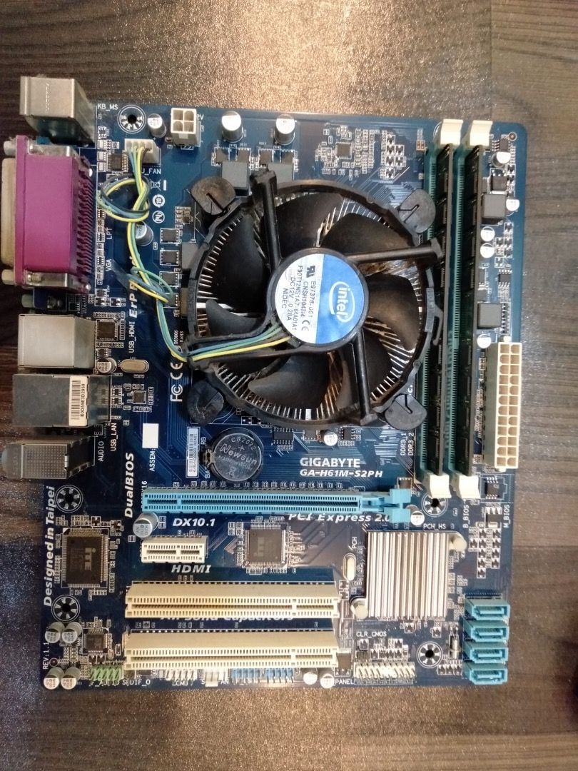 Motherboard, casing, ram, and graphics card, Computers & Tech, Desktops ...