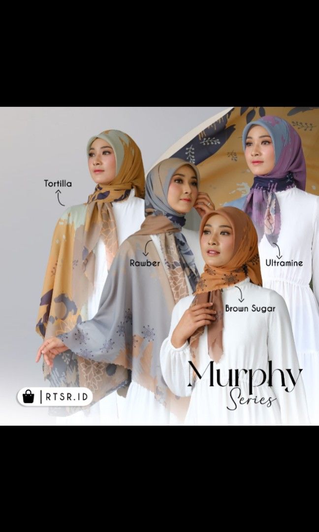 Murphy series, Fesyen Wanita, Muslim Fashion, Syal di Carousell