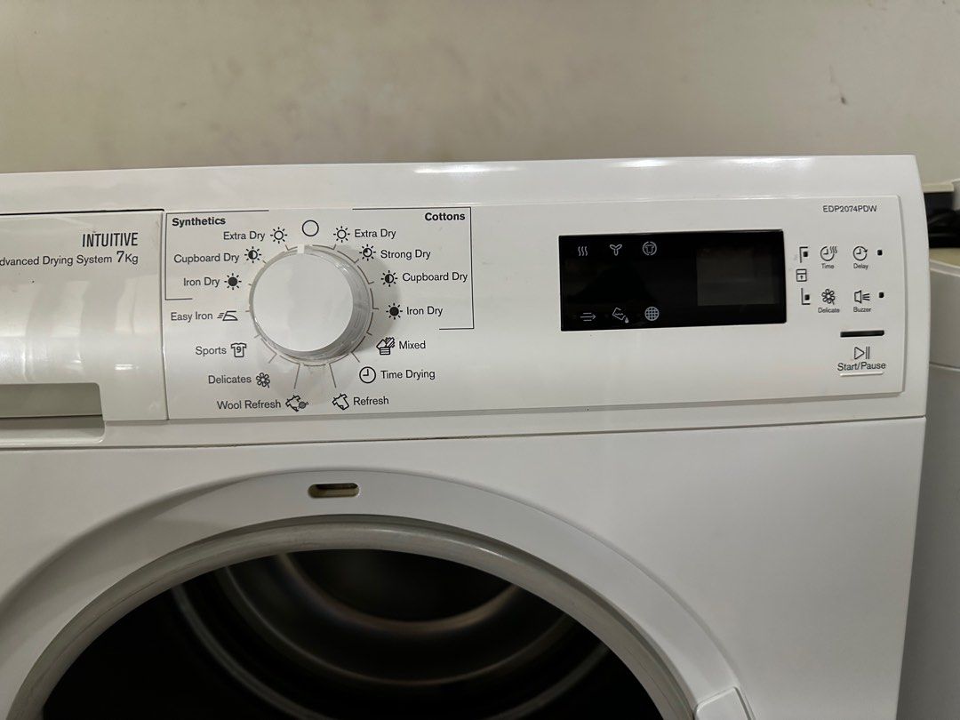MUST BUY! Electrolux 7KG Condenser Dryer EDP2074PDW-5, TV & Home ...