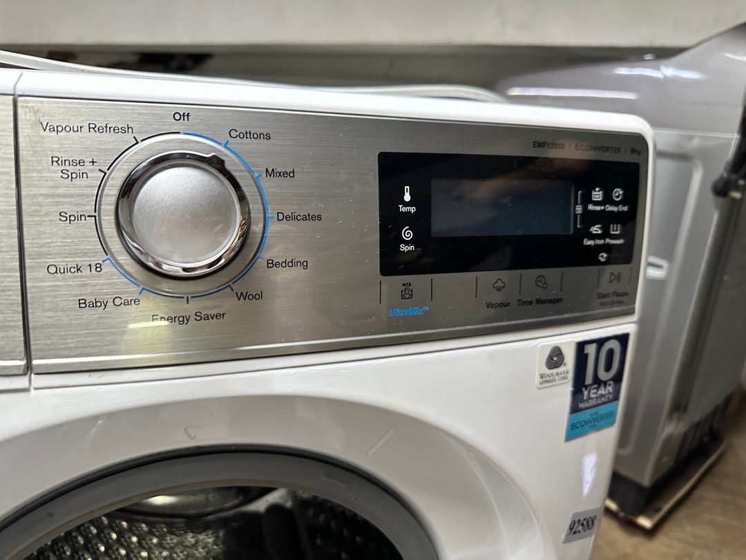 MUST BUY! ELECTROLUX 9KG Washing Machine EWF12933 (92588), TV & Home ...