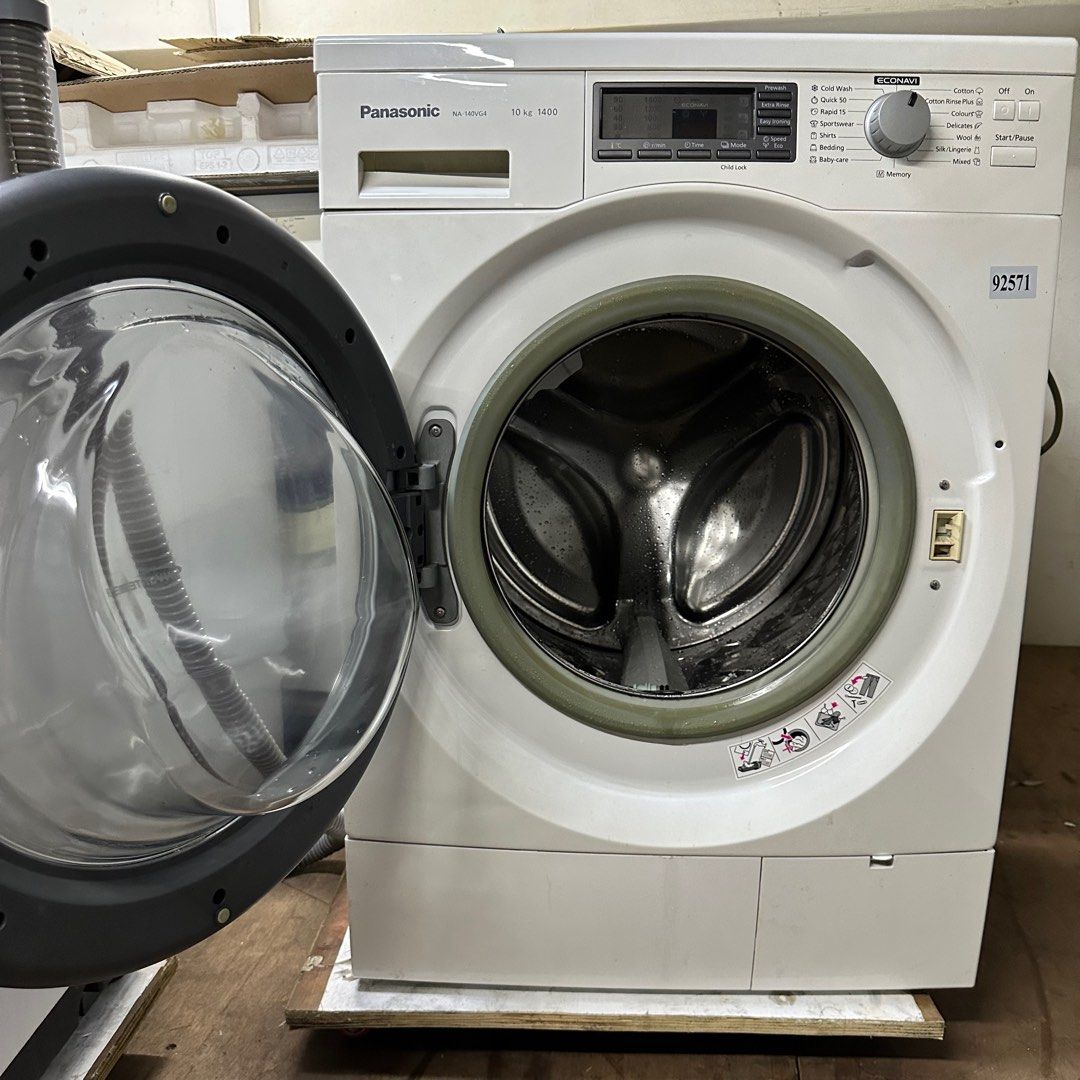MUST BUY! Panasonic 10KG Front-Loader Washing Machine NA-140VG4 (92571 ...