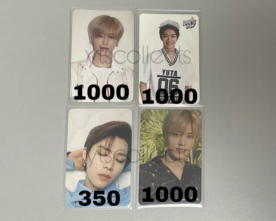 NCT 127 Yuta Photocard, Hobbies & Toys, Memorabilia & Collectibles, K ...