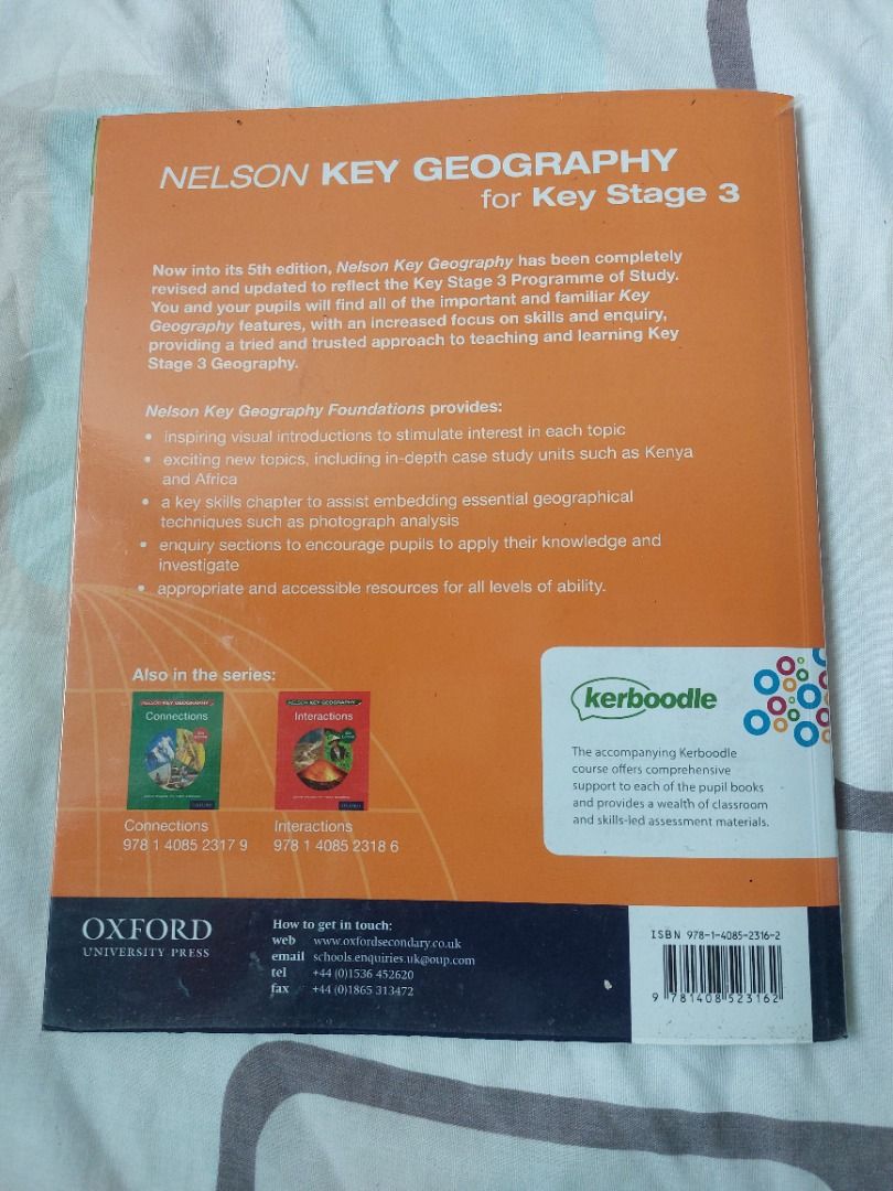 Nelson KEY GEOGRAPHY Foundations (5th edition), Hobbies & Toys, Books & Magazines, Textbooks on ...