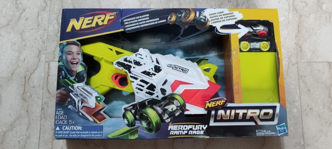 Nerf Nitro AeroFury Ramp Rage / Foam Car 3-pack, Hobbies & Toys, Toys ...
