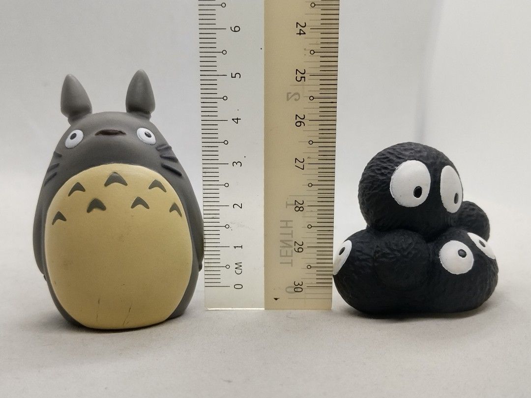 Nibariki - Studio Ghibli - Totoro - Set of 2 - Finger Puppet - Finger ...