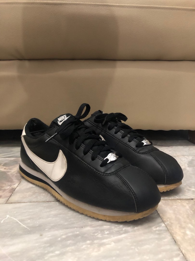 Nike Cortez Basic Black, Men's Fashion, Footwear, Sneakers on Carousell