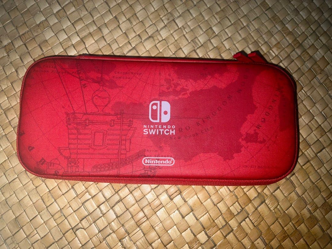 Nintedo Switch All Red Joycons Case and stickers ONLY, Video Gaming ...