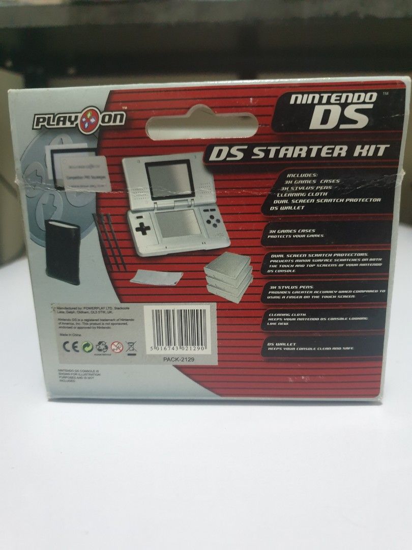 Nintendo DS Starter Kit ( 9 Accessories in 1 starter kit), Video Gaming ...