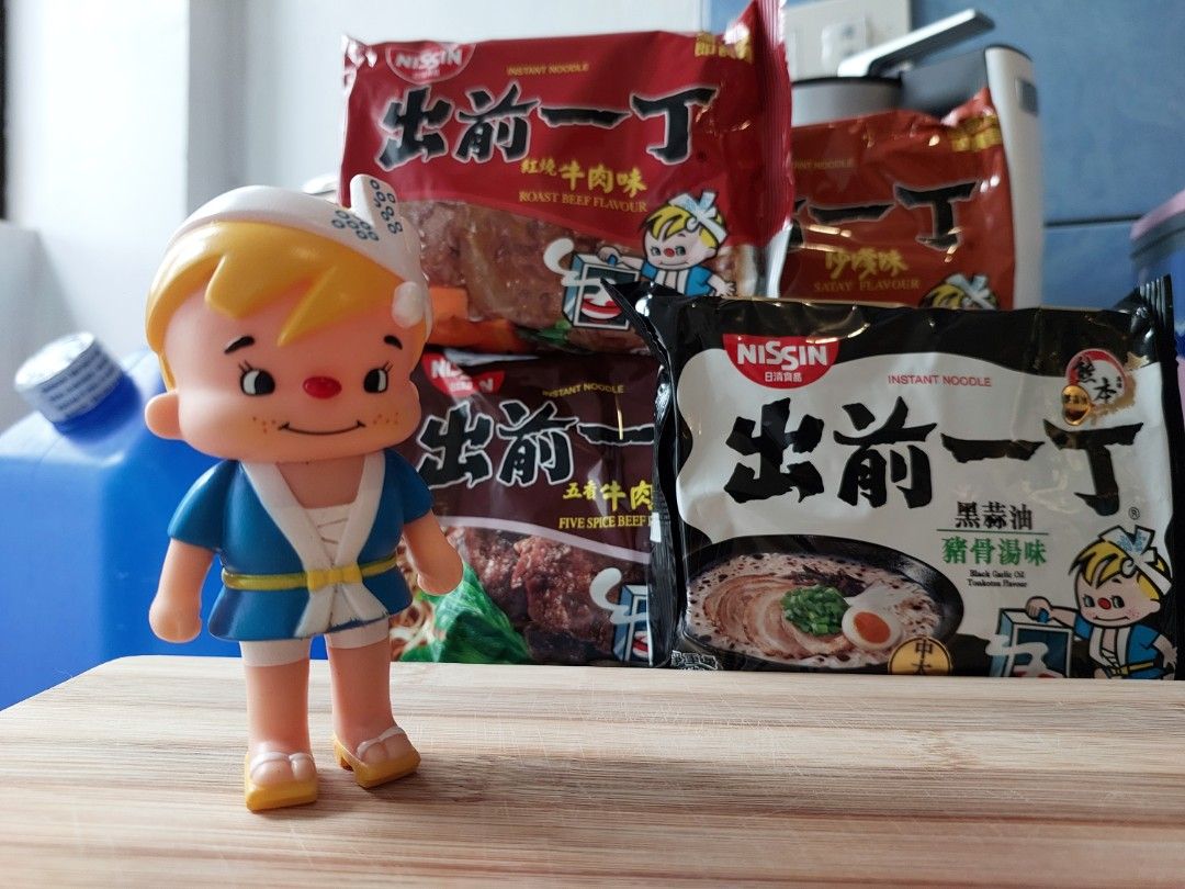 Nissin ramen boy vinyl, Hobbies & Toys, Toys & Games on Carousell